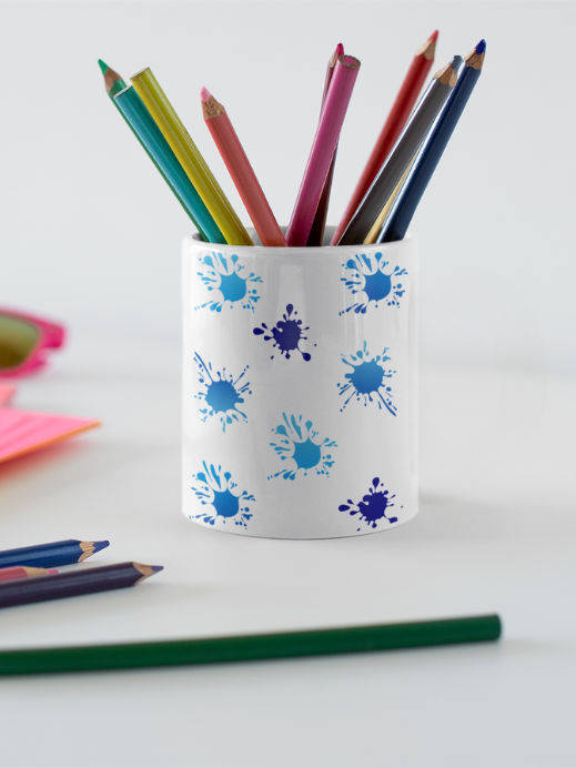 Ceramic Pencil Pot 11oz – CreatiPrint